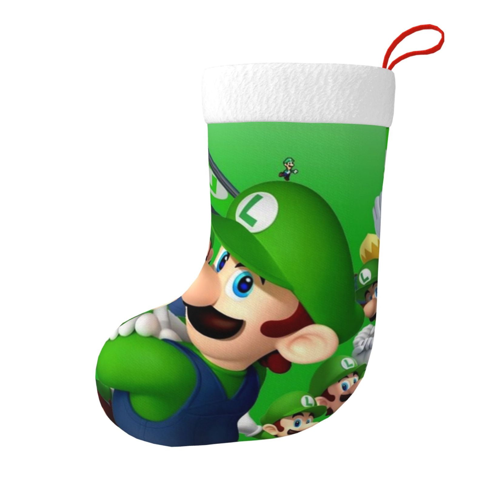 Characters Luigi's Mansion Christmas Stocking Xmas Candy Gift Bag ...