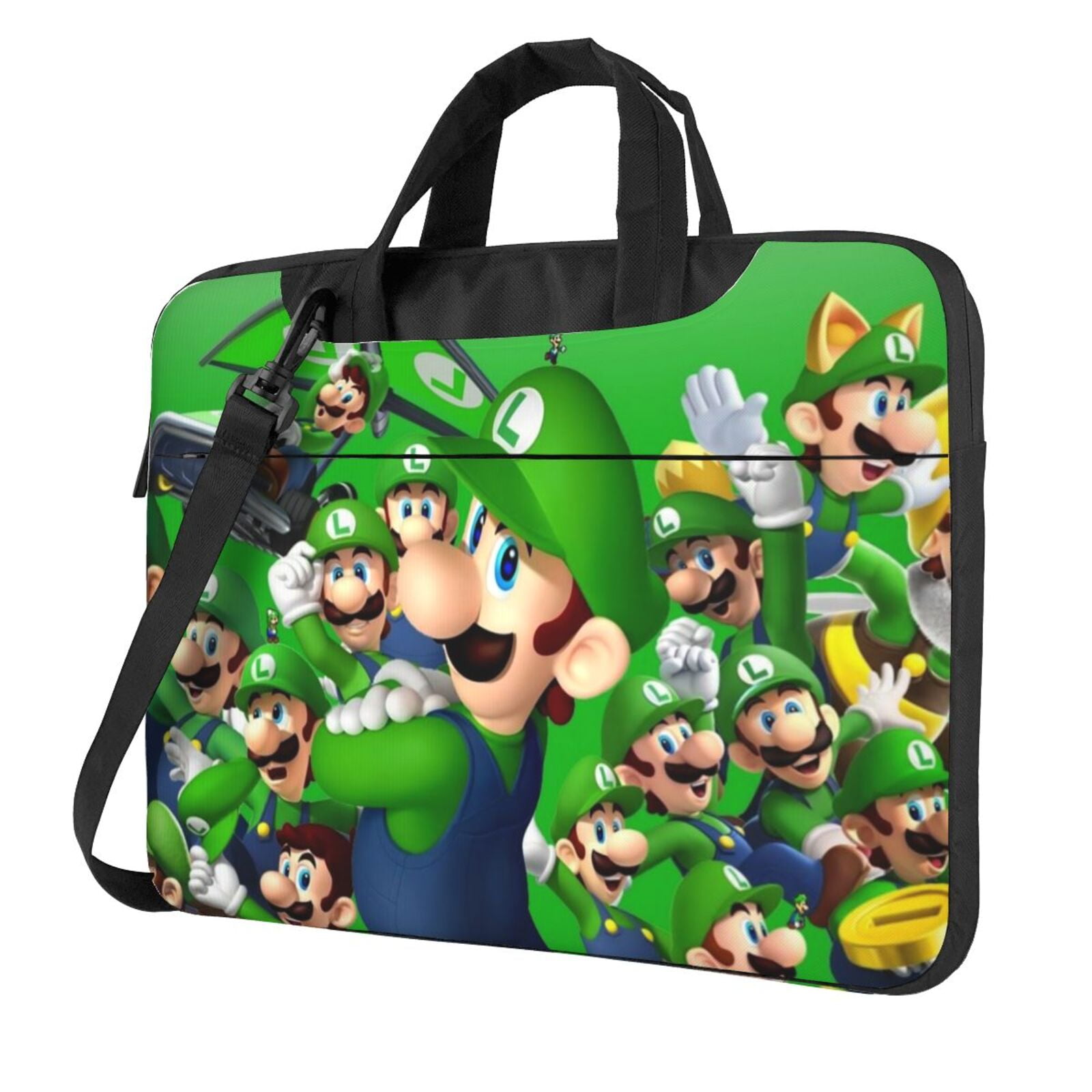 Characters Luigi's Mansion Laptop Bag Portable Shoulder Laptop Case ...