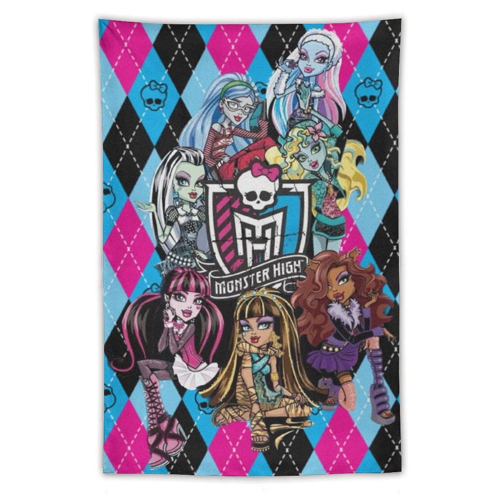 Characters Monster High Tapestry Luxury Wall Hanging Tapestries Gift ...