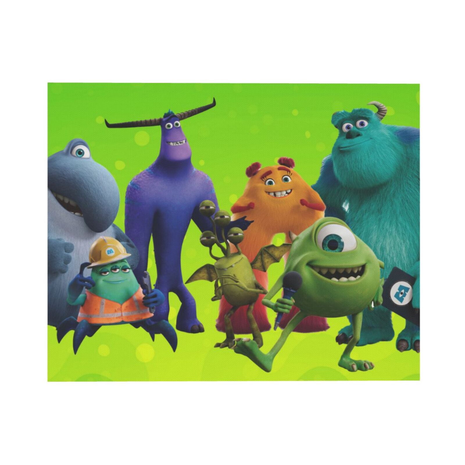 Characters Monsters University Canvas Decorative Poster Gift Art ...