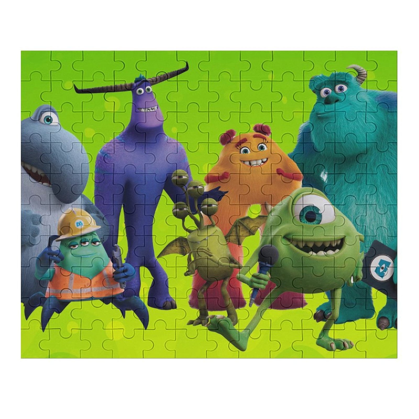 Characters Monsters University Jigsaw Puzzles Interlocking Puzzles Home ...