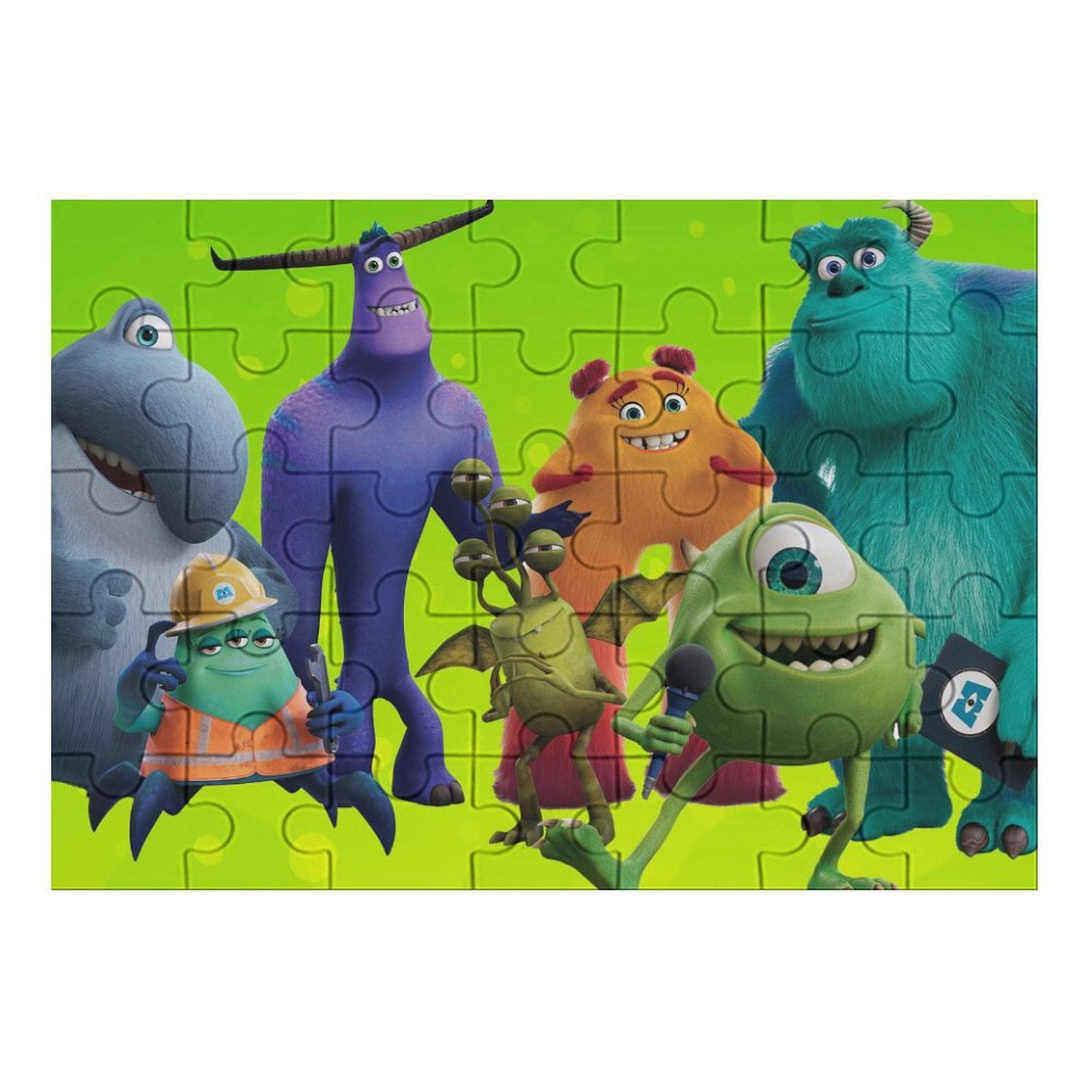 Characters Monsters University Jigsaw Puzzles Interlocking Puzzles Home ...