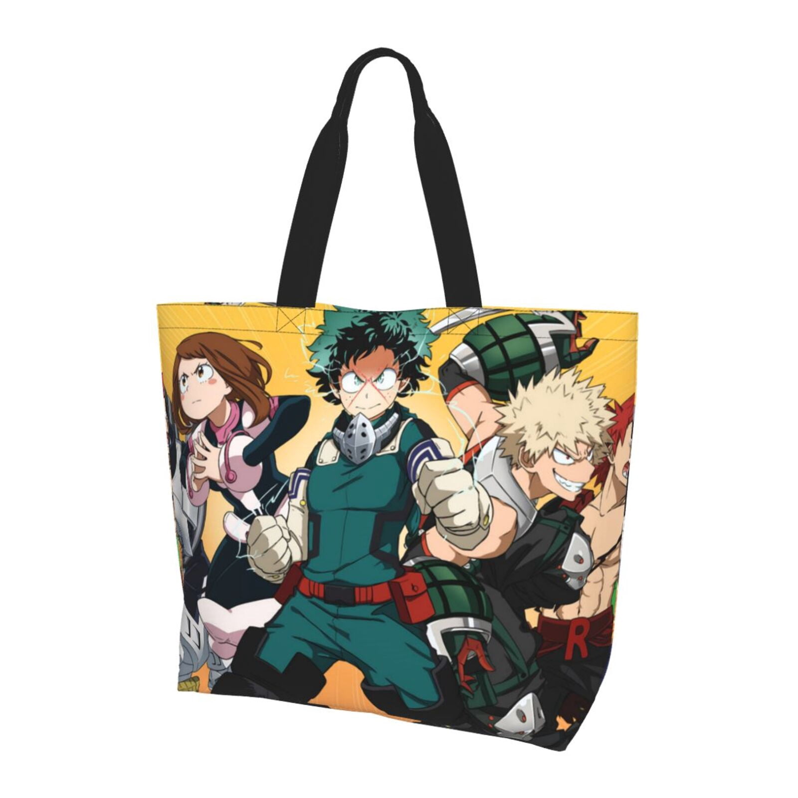 Characters My Hero Academia Tote Bags Reusable Women Shoulder Bag ...