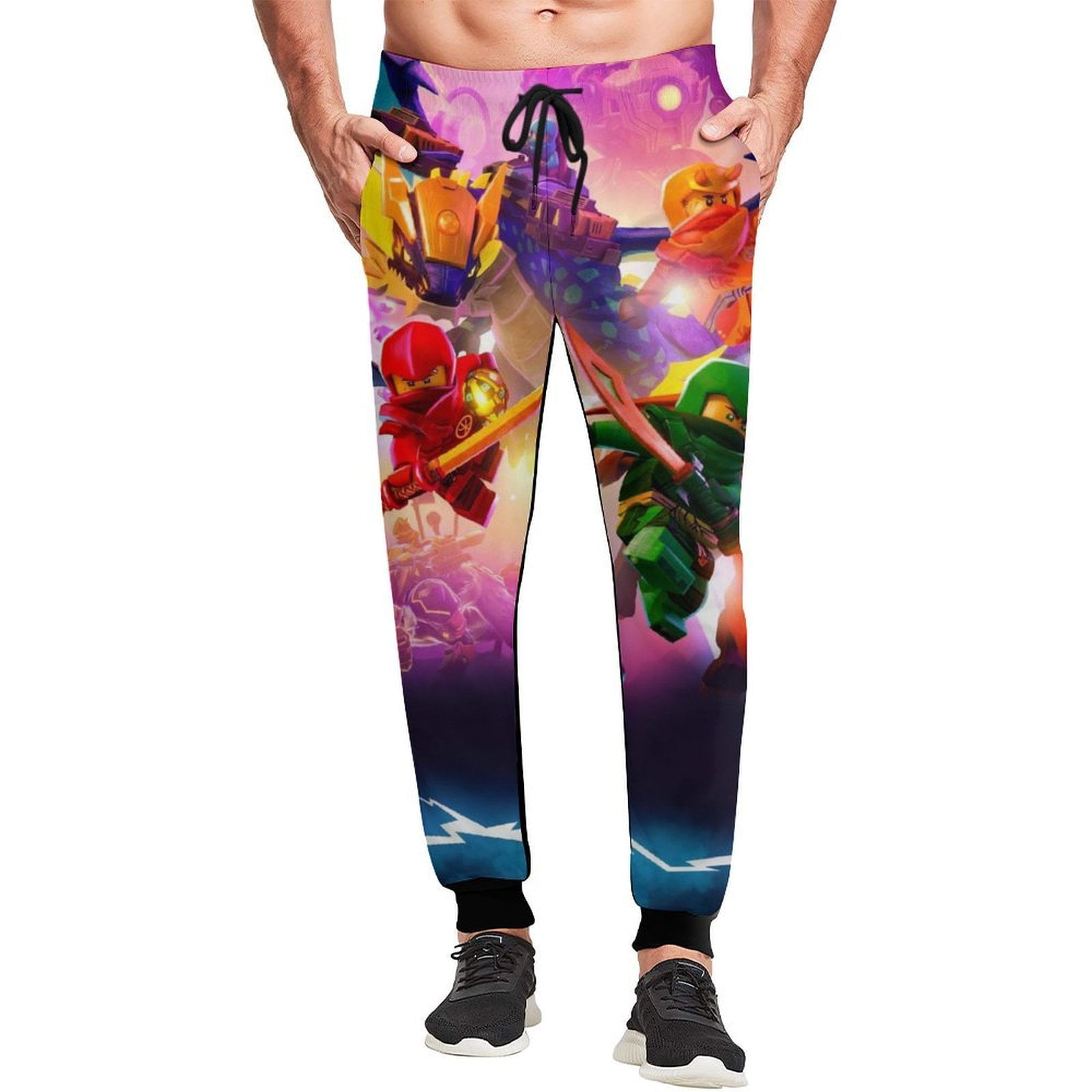 Characters Ninjago Mens Sweatpants Joggers Pants 3D Printing Casual ...