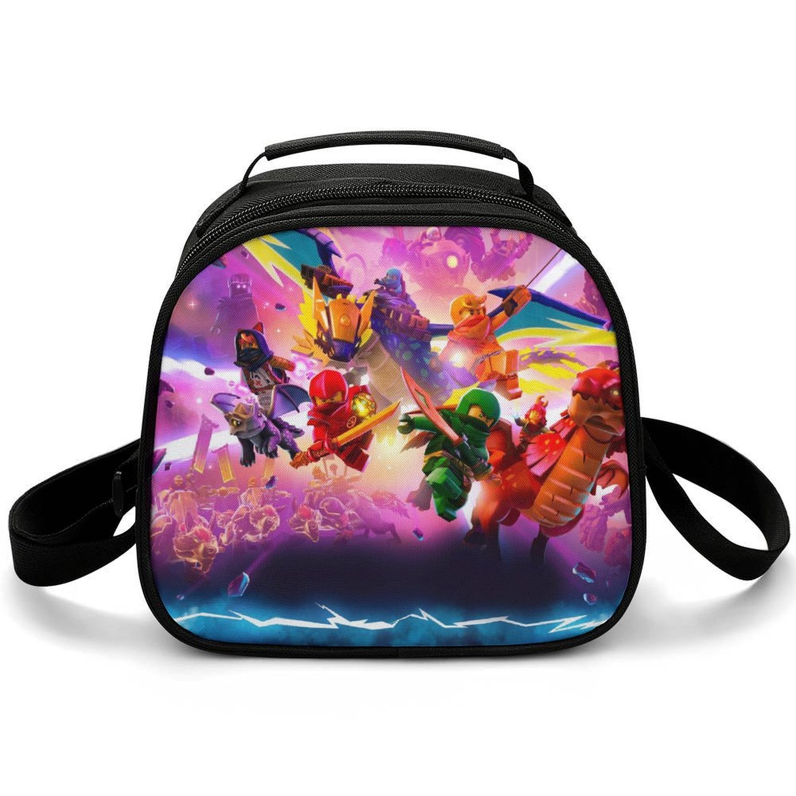 Characters Ninjago Portable Insulated Lunch Bag Lunch Box Unisex ...
