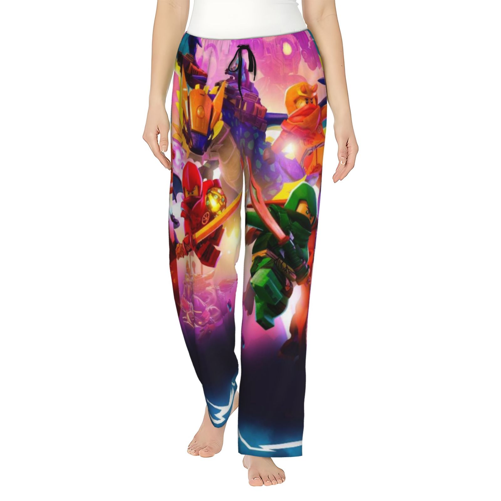 Characters Ninjago Women's Pajama Pants Lounge Daily Novelty Cozy Sleep ...