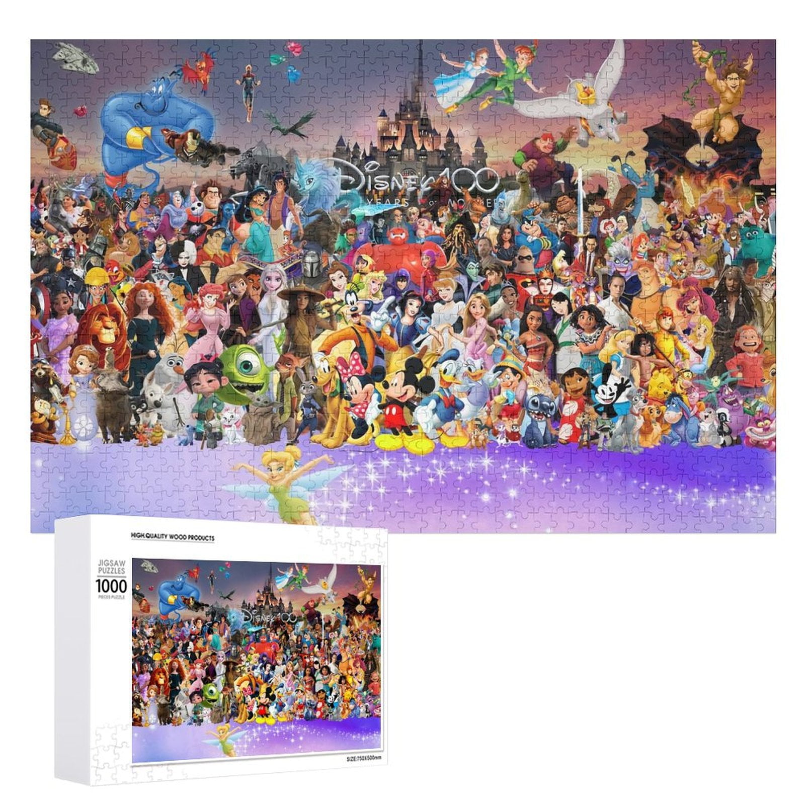 Characters Puzzles- 1000 Piece Jigsaw Puzzle for Adults Challenging ...