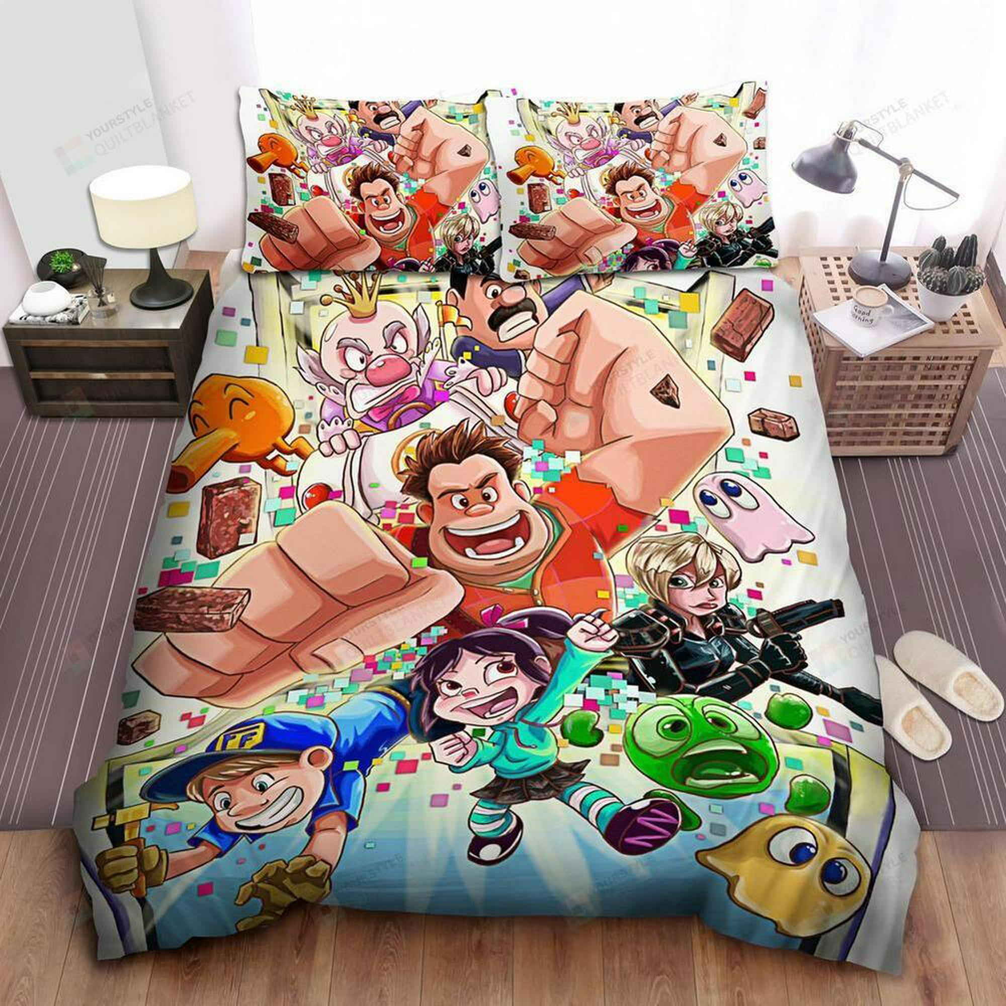 Characters Quilt Duvet Cover Set Double - Walmart.com