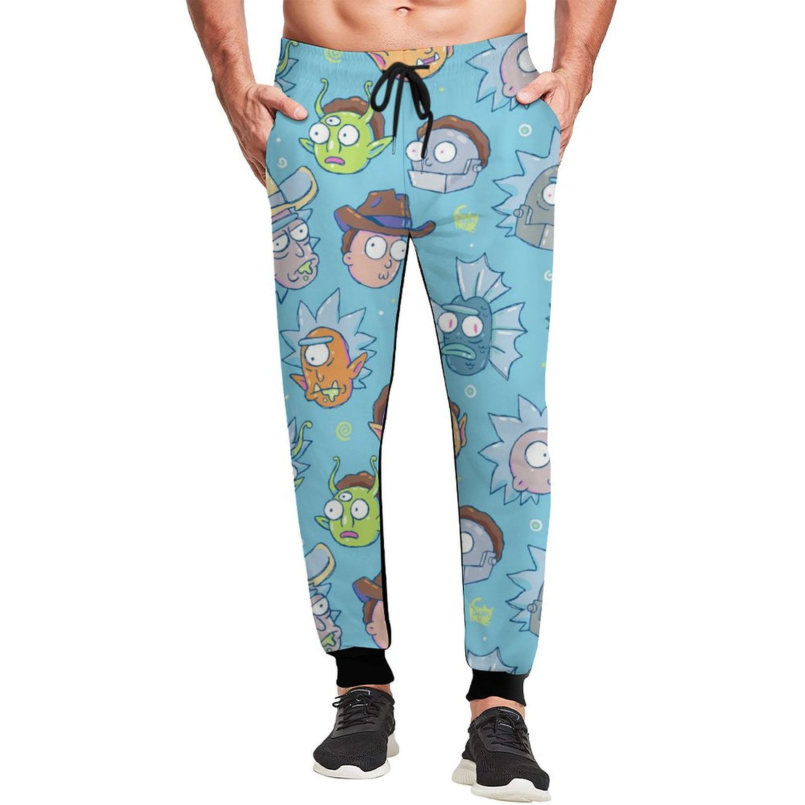 Characters Rick And Morty Mens Sweatpants Joggers Pants Trousers Casual ...