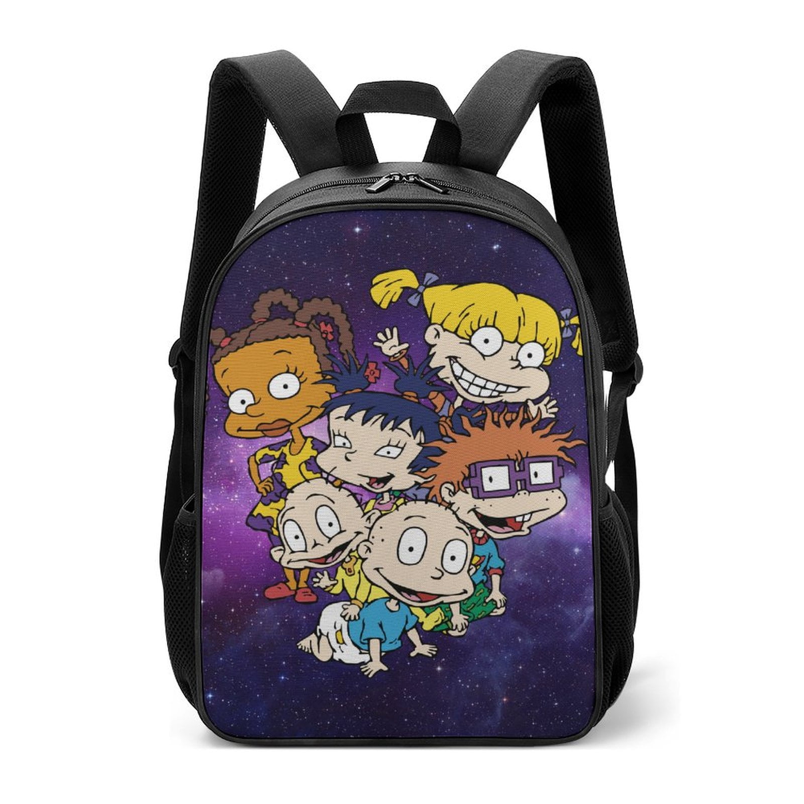 Characters Rugrats School Bag Casual Adjustable Backpack Daypack ...