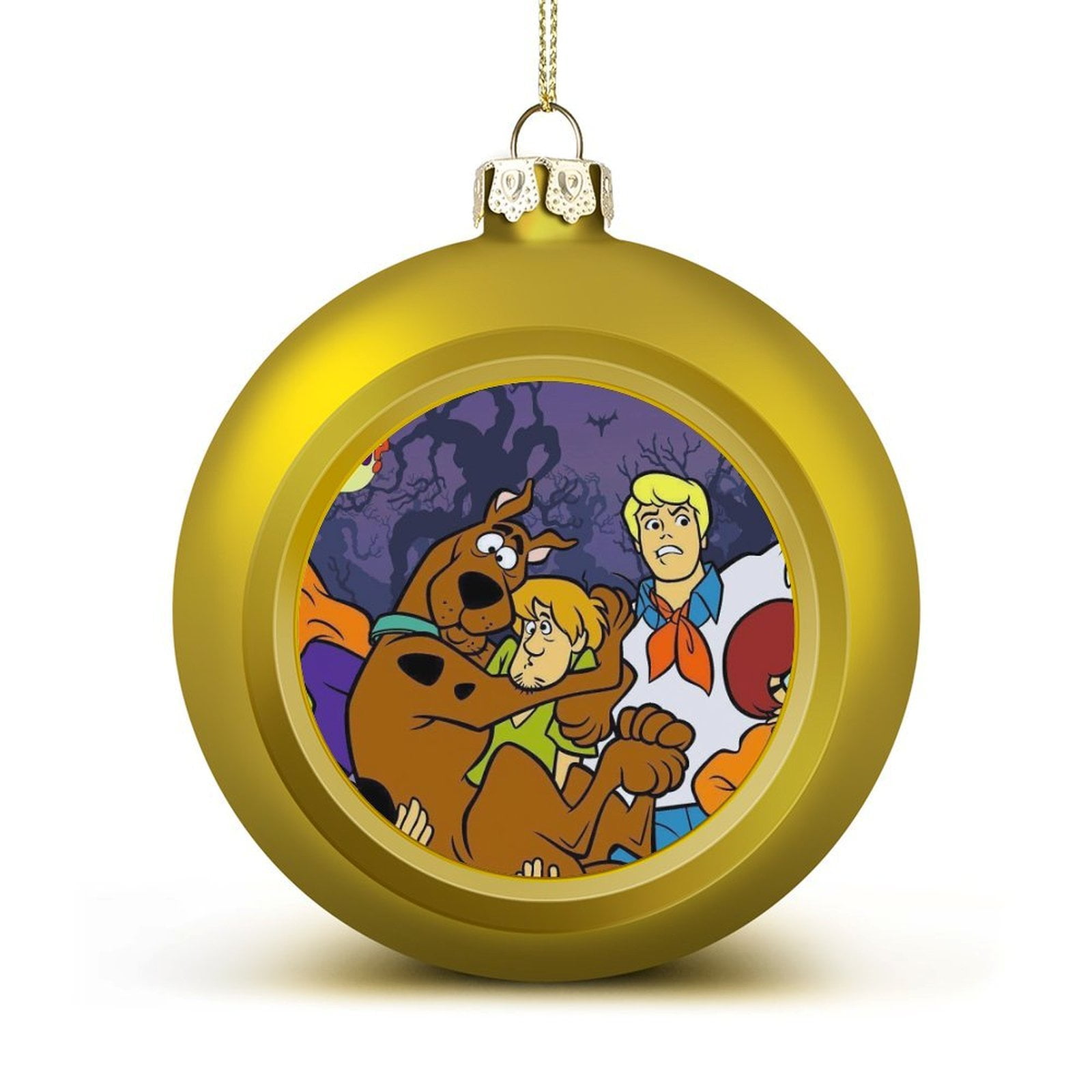 Characters Scooby Doo Christmas Balls Decoration Xmas Gift Sparkling ...