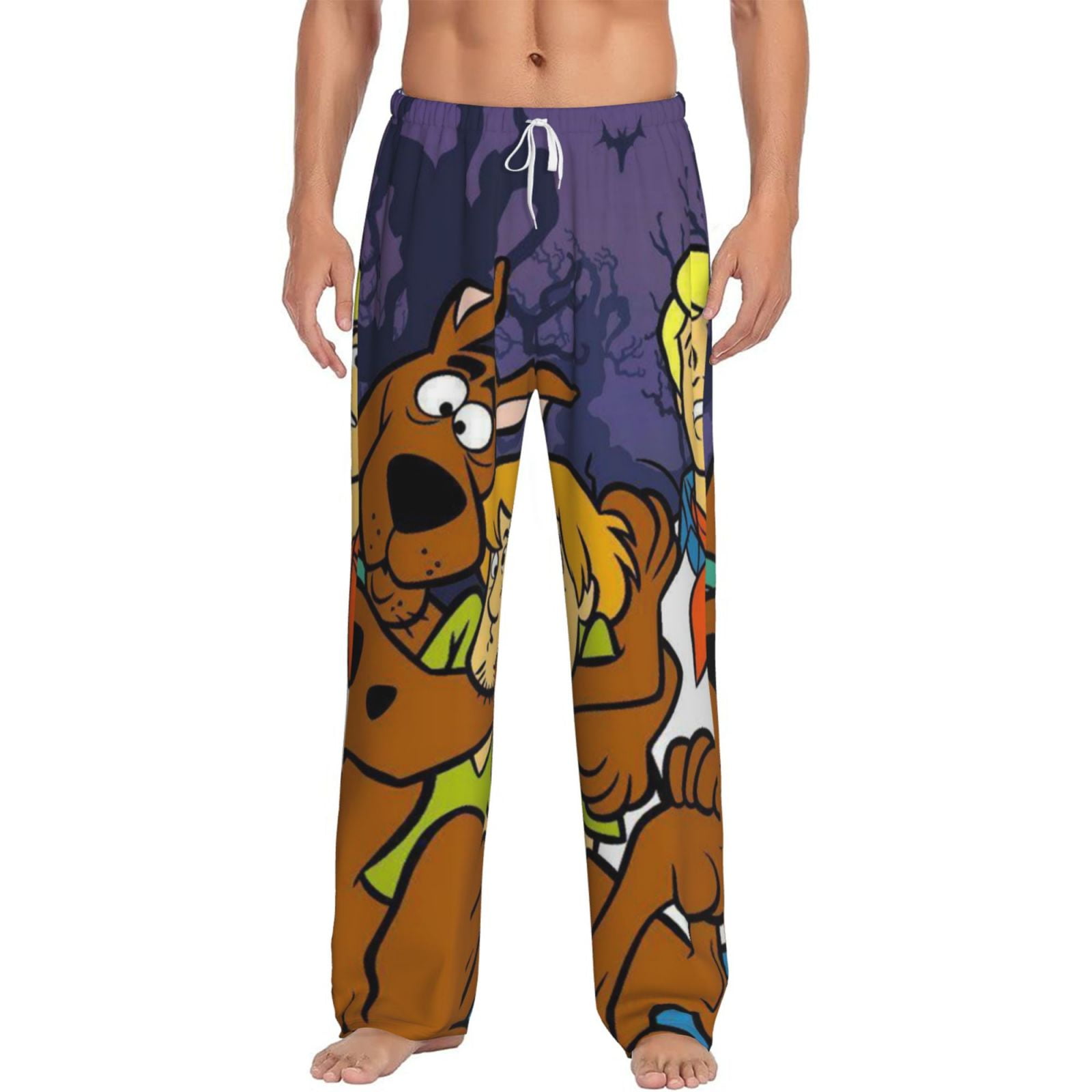 Characters Scooby Doo Men's Pajama Pants With Pockets Fashion Cozy ...