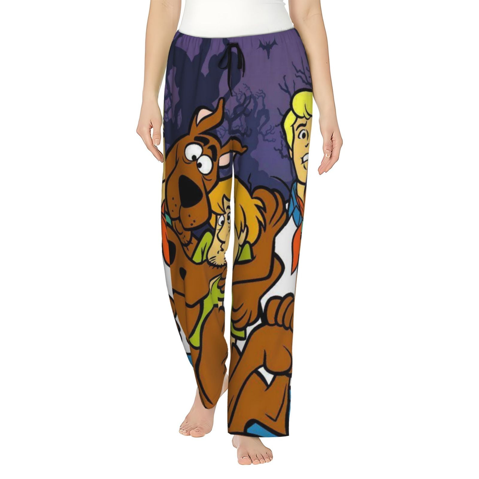 Characters Scooby Doo Women's Pajama Pants Lounge Daily Novelty Cozy ...
