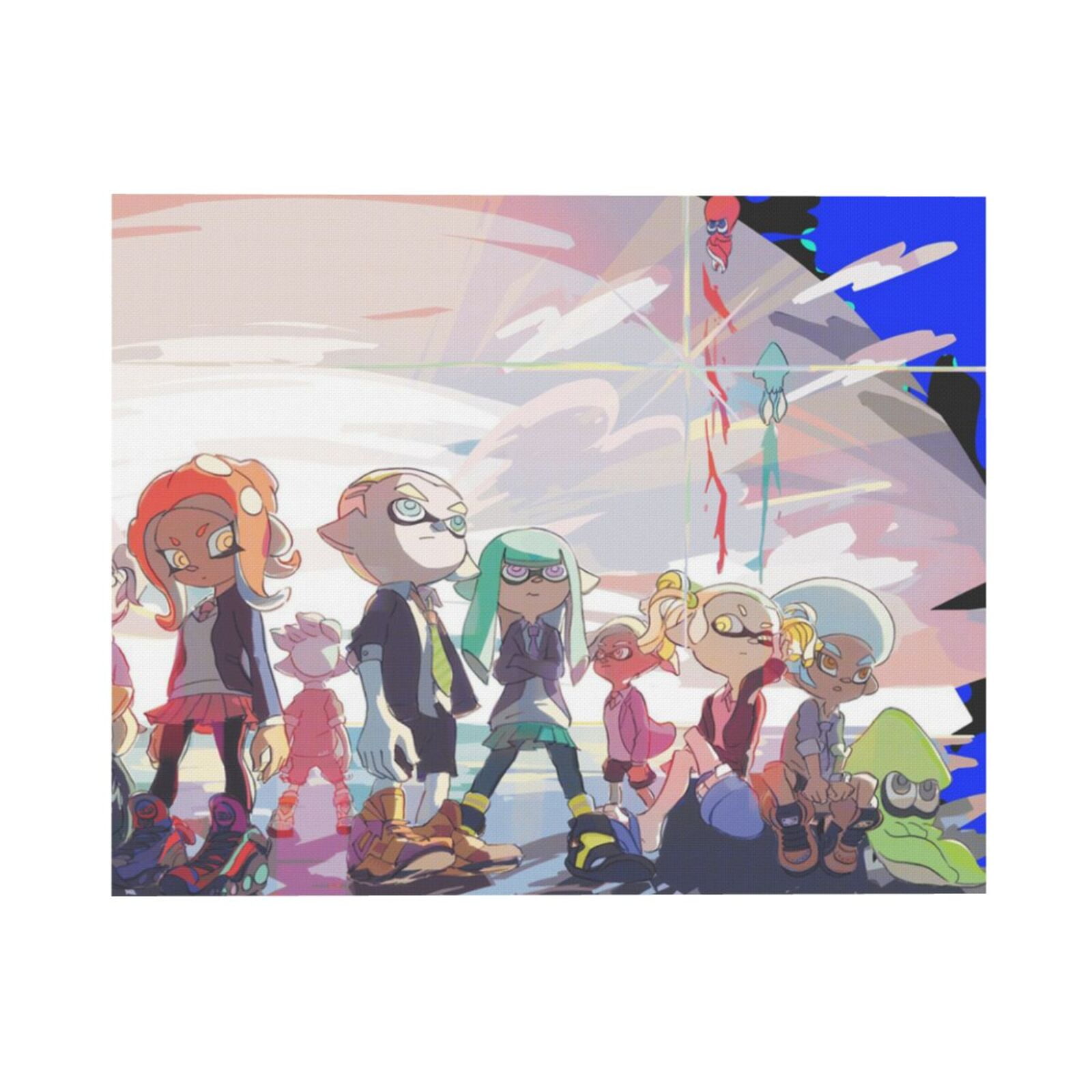Characters Splatoon Game Canvas Decorative Poster Gift Art Picture ...