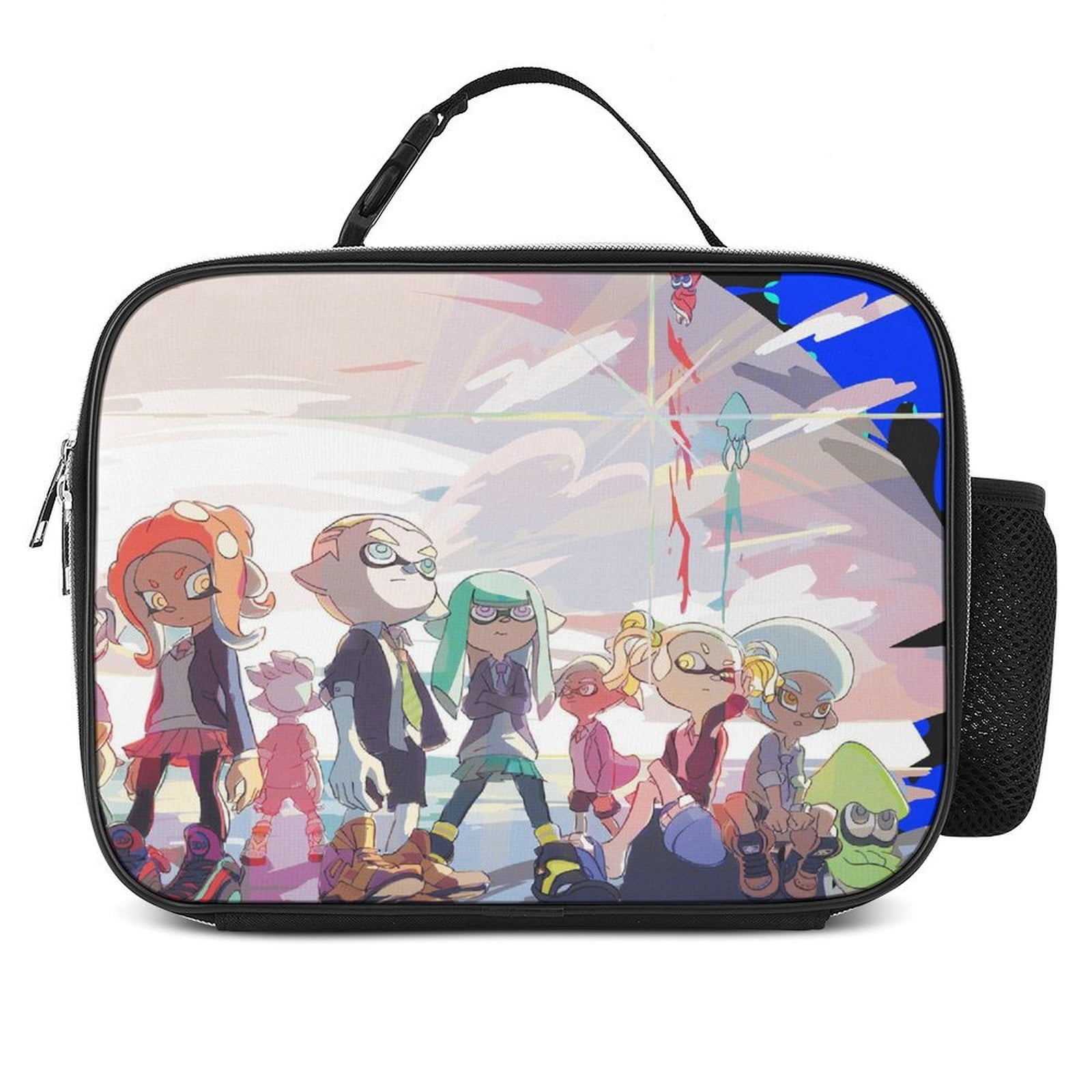Characters Splatoon Game Insulated Lunch Bag Detachable Meal Bag ...