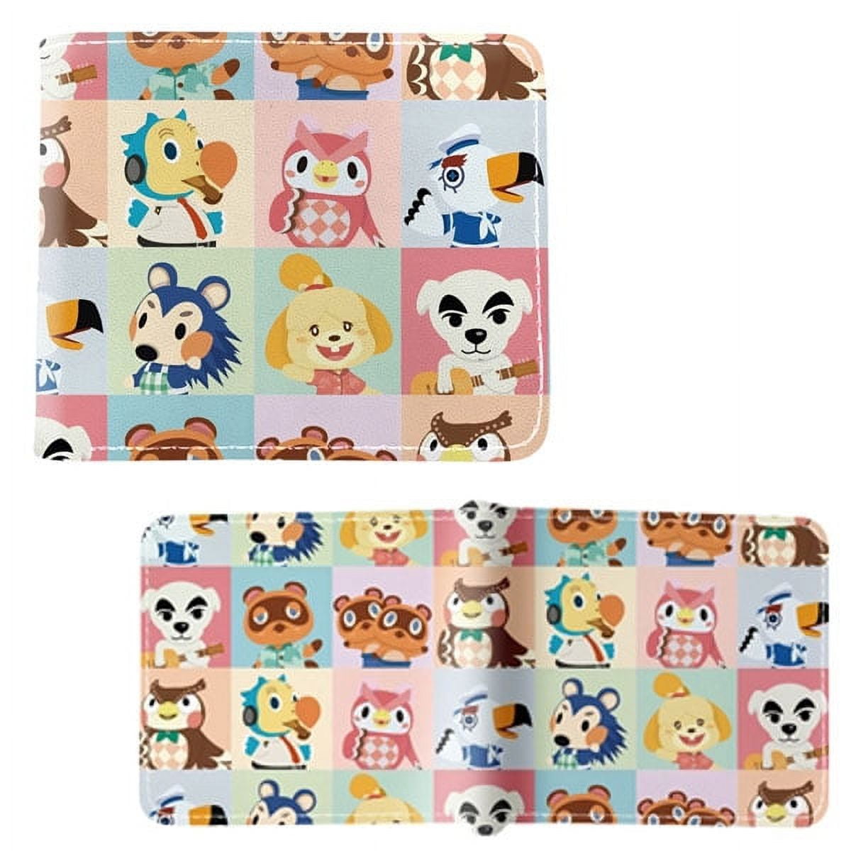 Characters Square - Animal Crossing 4x5" Bi-Fold Wallet - Walmart.com