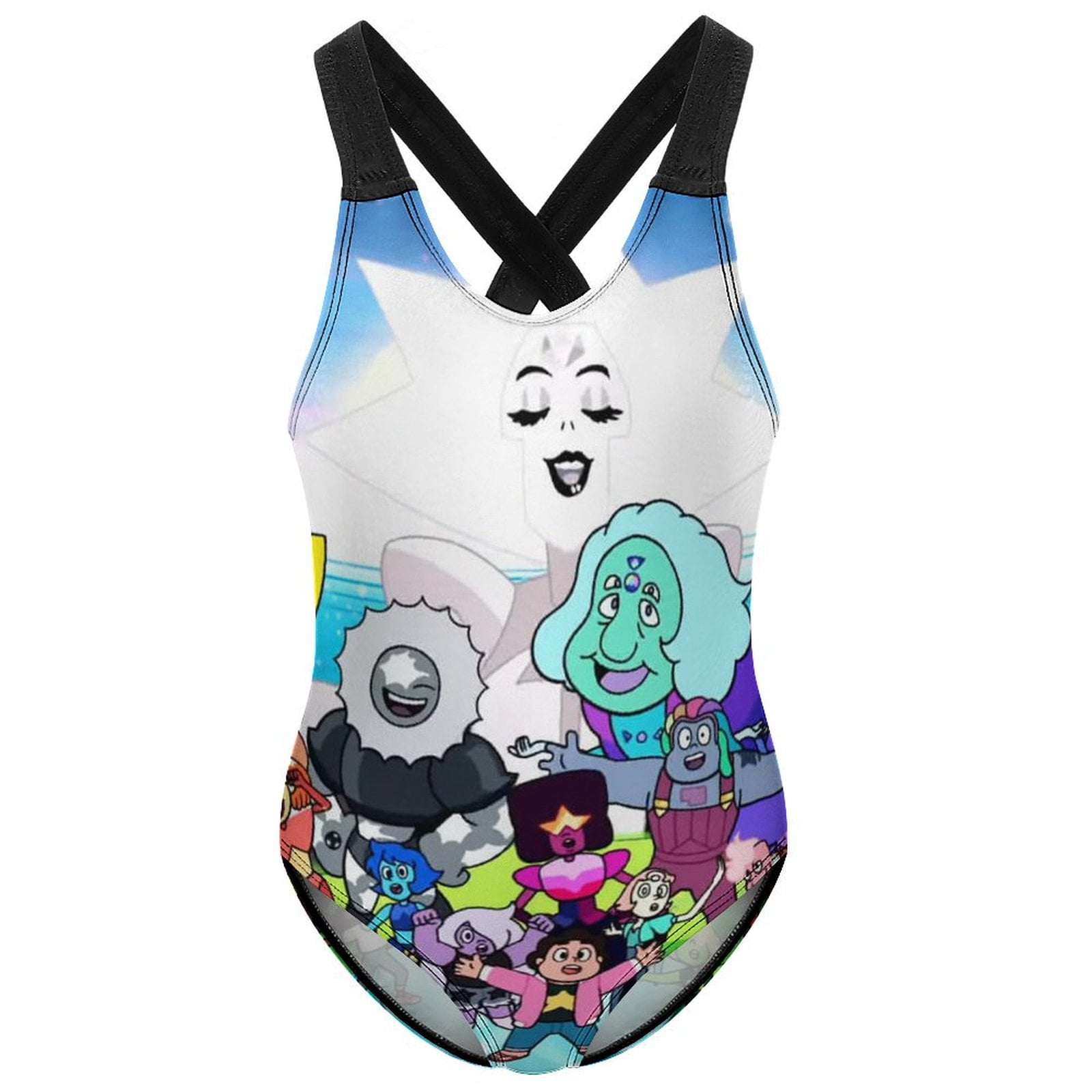 Characters Steven Universe Children's One-piece Swimsuit Summer Girl's ...