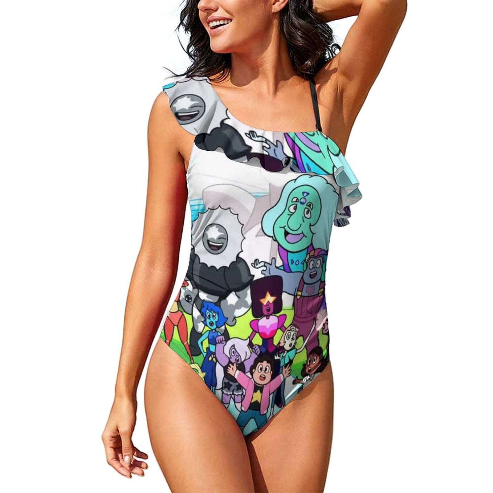 Characters Steven Universe One-piece Swimsuit For Womens Swimwear ...