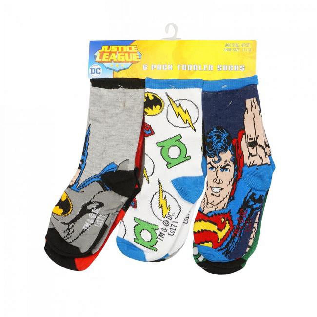 Characters & Symbols Toddler Socks, Toddler 3T-4T - Pack of 12 ...