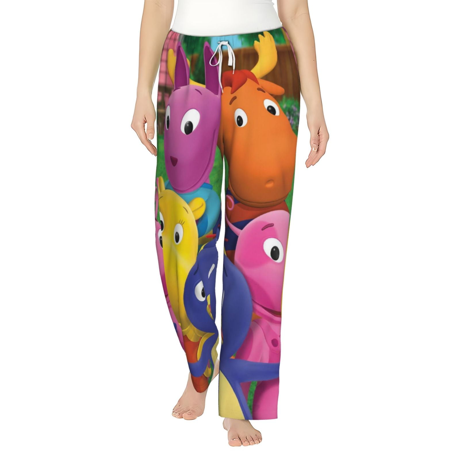 Characters The Backyardigans Women's Pajama Pants With Pockets Lounge ...