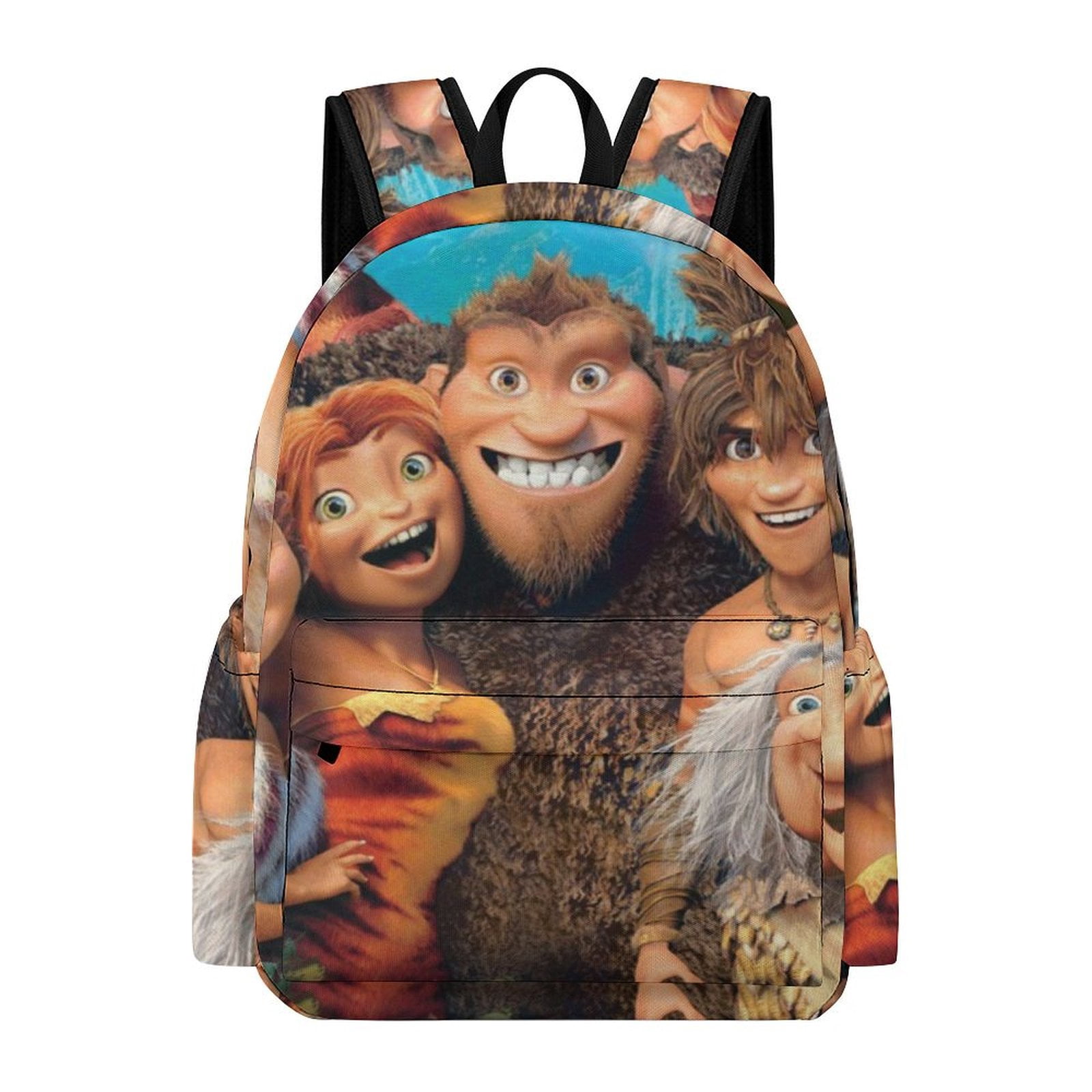 Characters The Croods Adjustable Backpack Laptop Daypack Student School ...