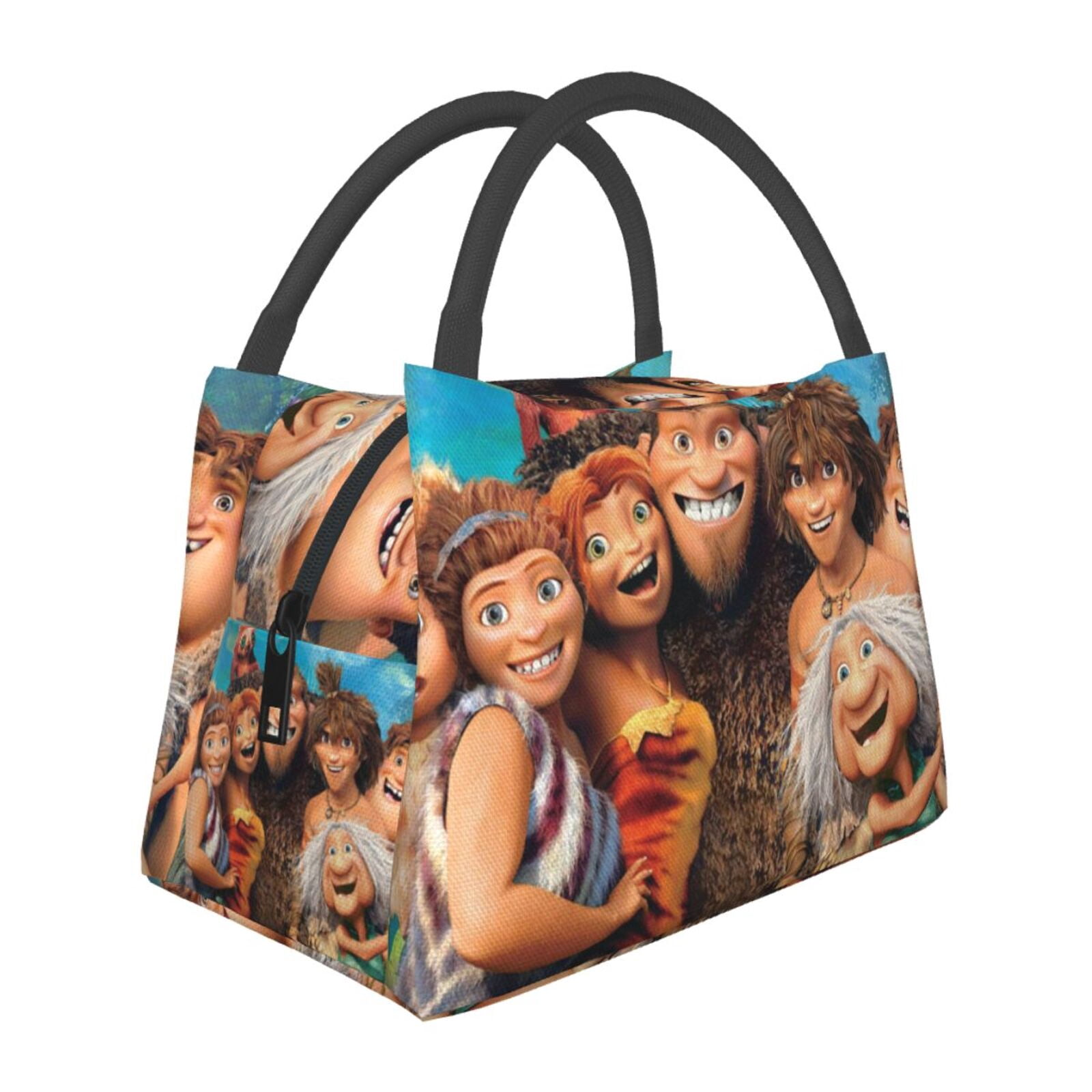 Characters The Croods Portable Lunch Bags Insulation Lunchbag Thermal ...