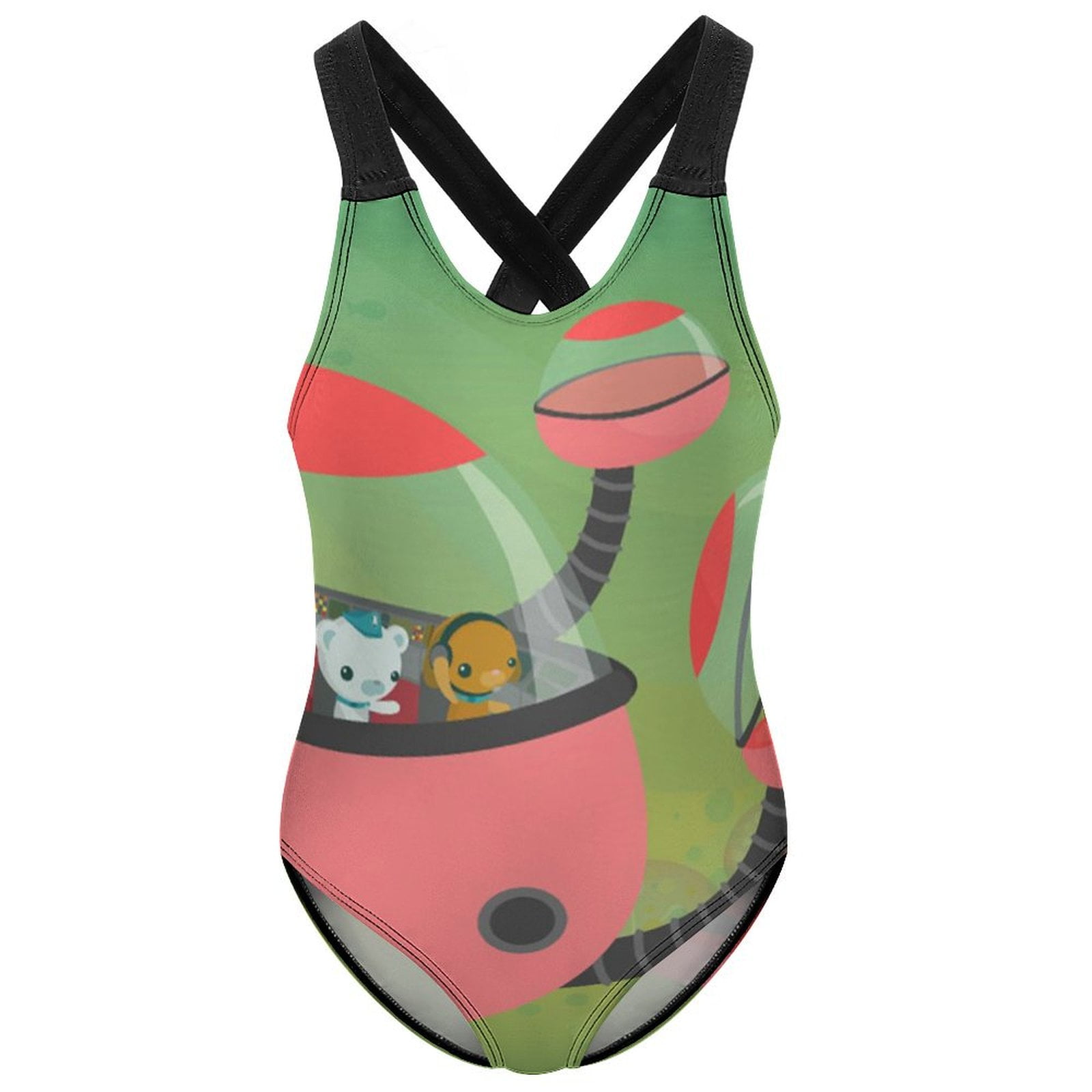 Characters The Octonauts Children's One-piece Swimsuit Summer Girl's ...