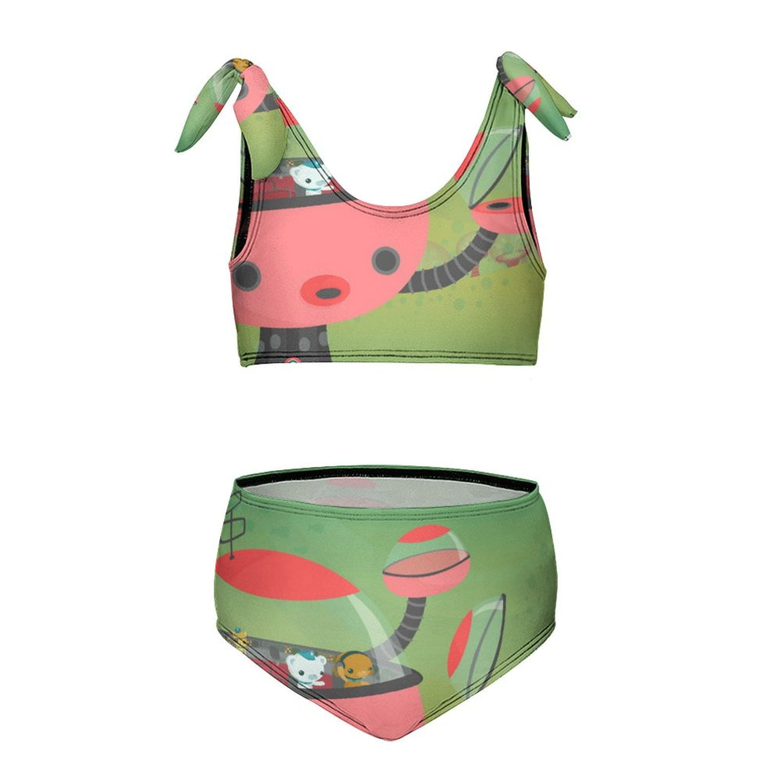 Characters The Octonauts Girls Swimsuits Set 2pcs Summer Holiday ...