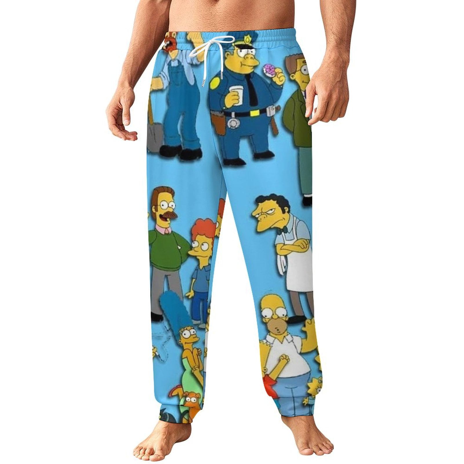 Characters The Simpsons Adult Sweatpants Joggers Pants Trousers 3D ...