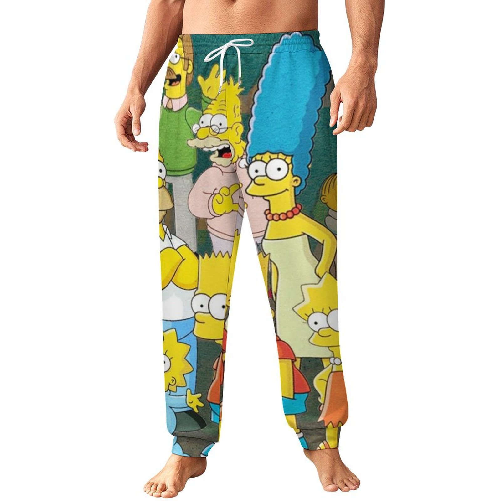 Characters The Simpsons Adult Sweatpants Joggers Pants Trousers 3D ...