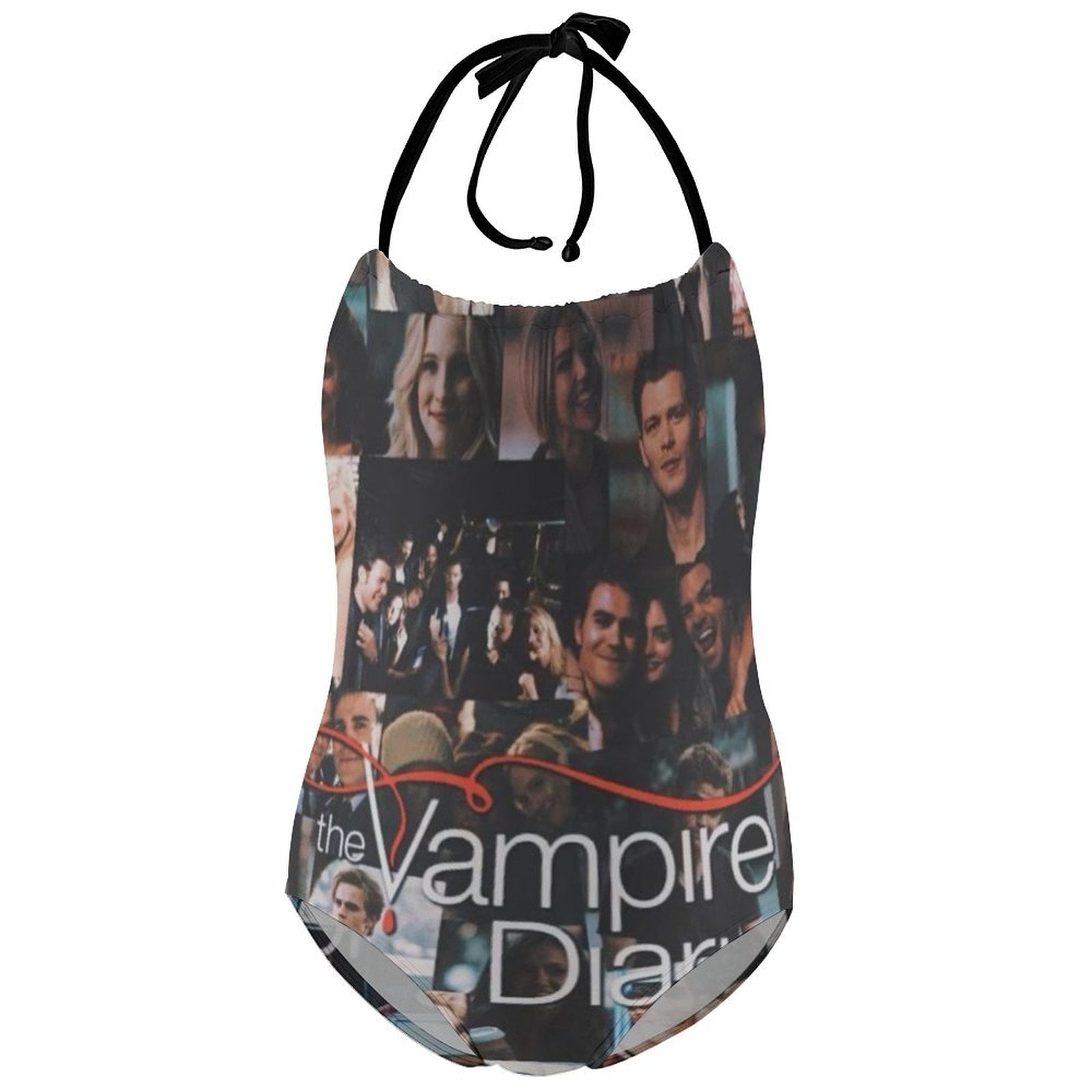 Characters The Vampire Diaries Children's One-piece Swimwear Halterneck ...