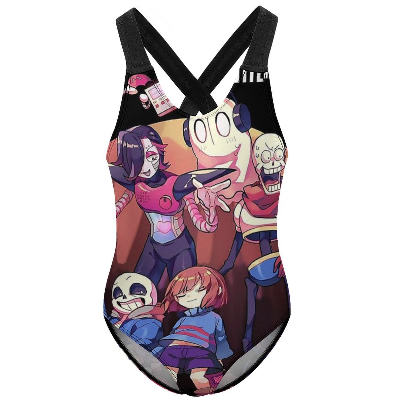Characters Undertale Children's One-piece Swimsuit Summer Girl's ...