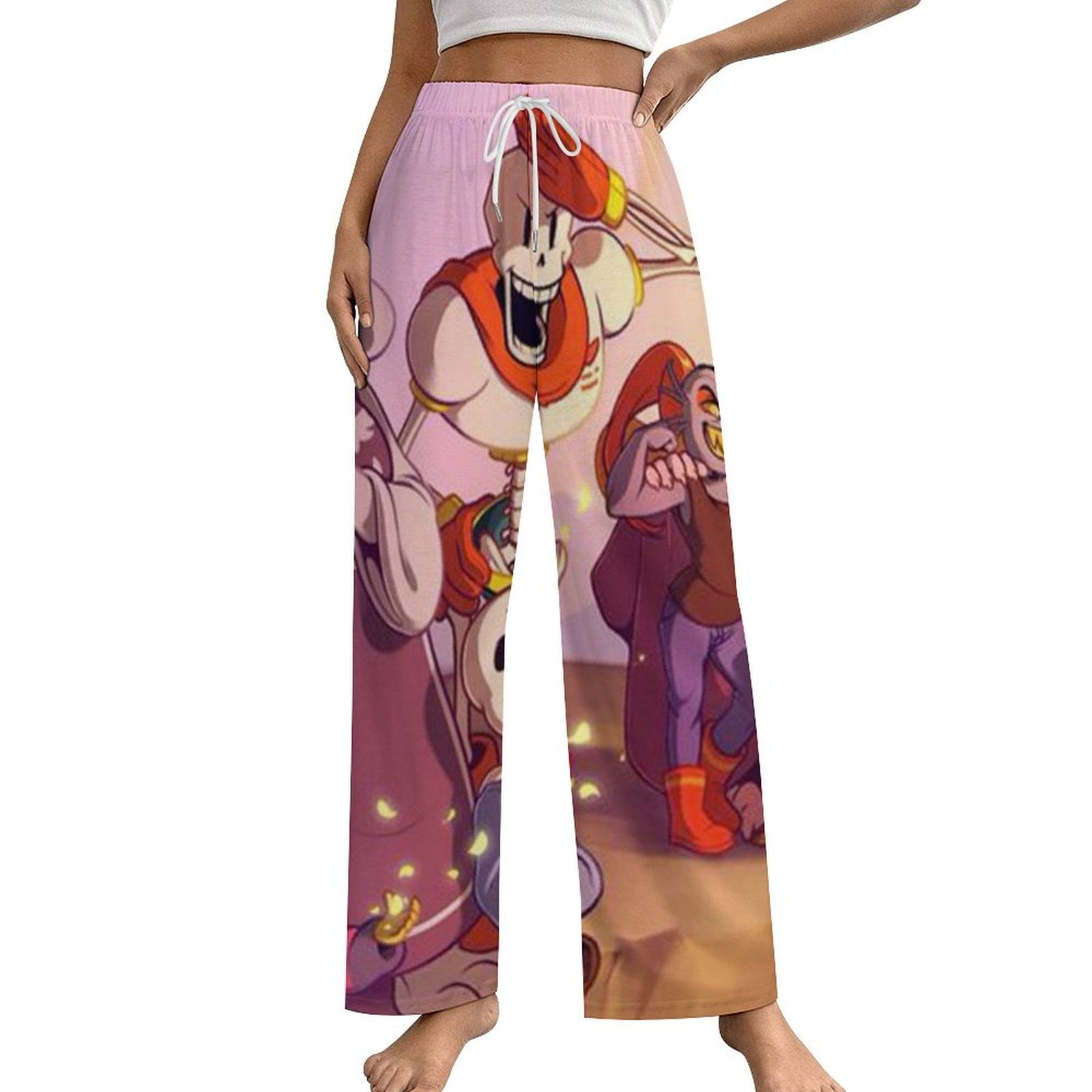 Characters Undertale Game Home Pajama Pants For Womens Comfortable Soft ...