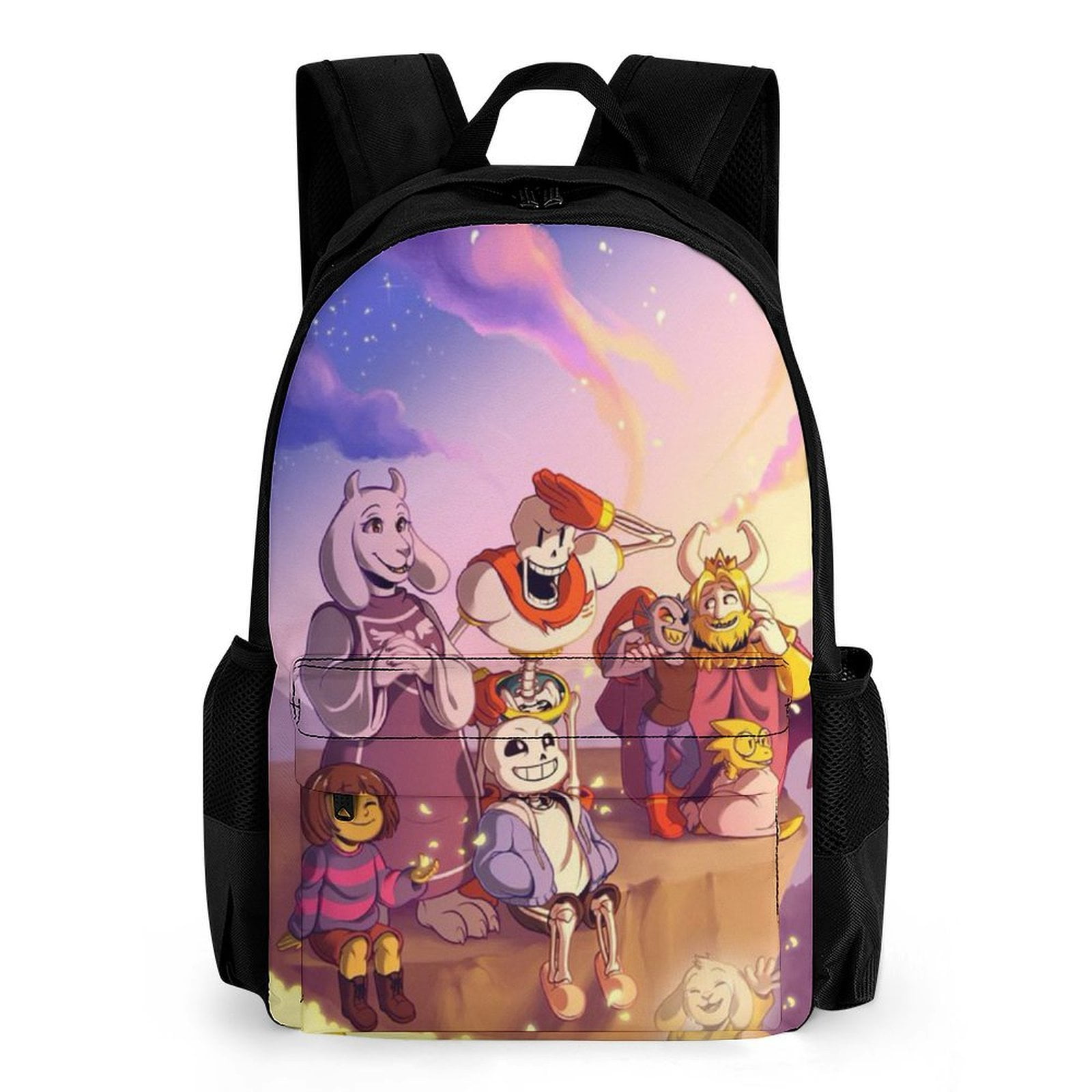 Characters Undertale Game School Bag Laptop Backpack Large Capacity ...