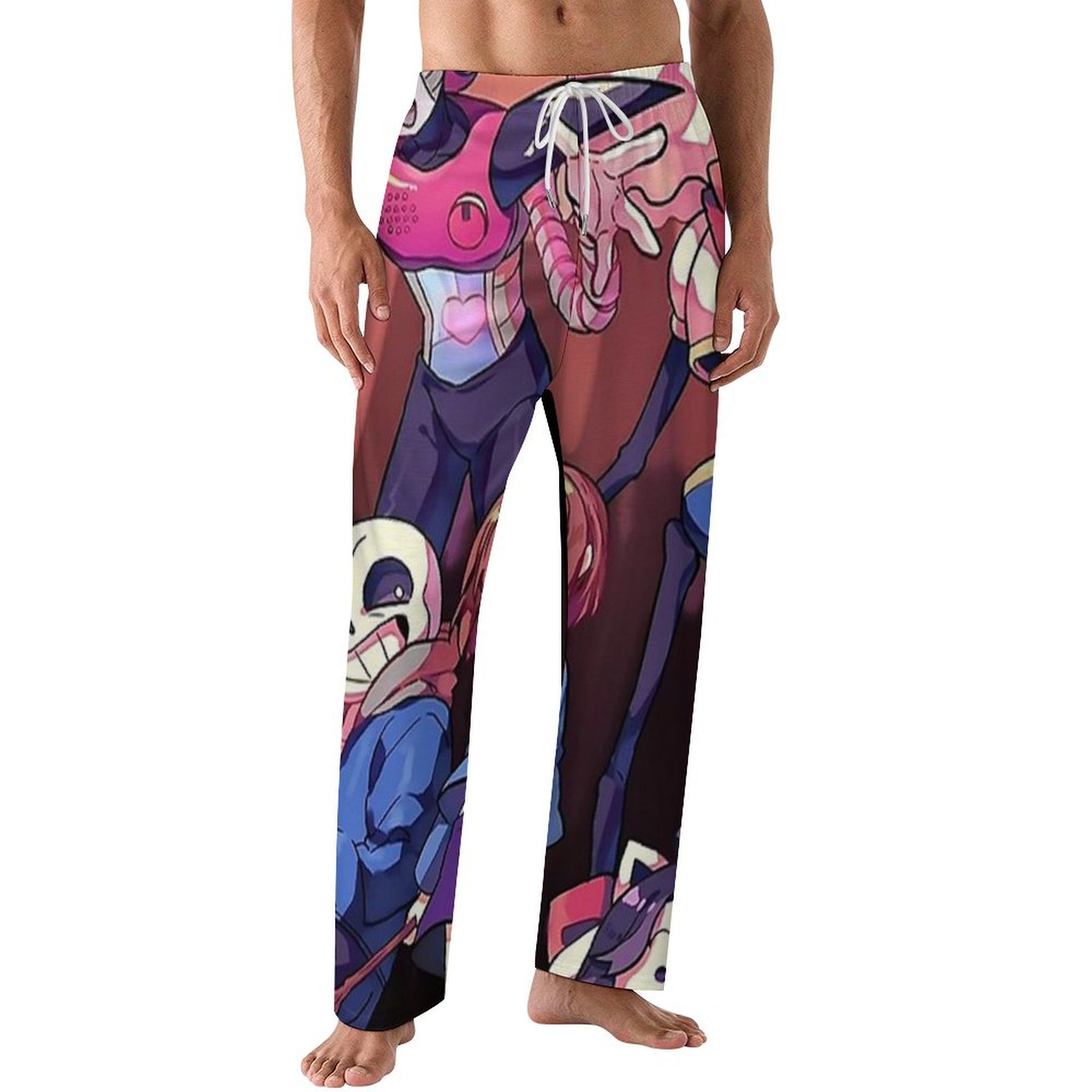 Characters Undertale Mens Pajama Pants Cozy Soft Lounge Sleep Pajamas ...