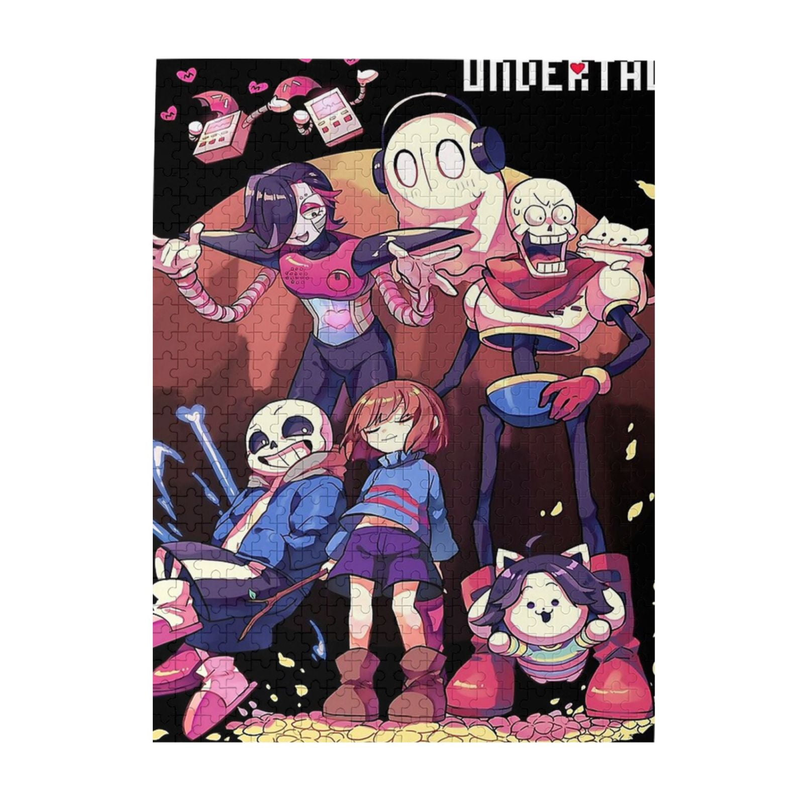 Characters Undertale Wooden Jigsaw Puzzles Accessories Intellectual ...