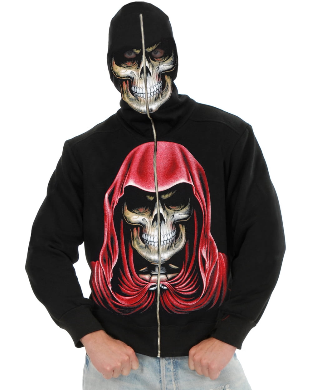 Adult Men Teen 34-36 Empire Reaper Costume Hoodie Sweatshirt - Walmart ...
