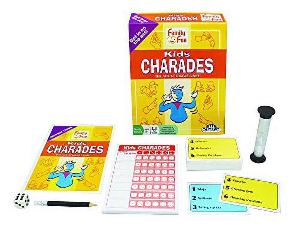 Charades for Kids - An Imaginative Classic Party Game for Young Kids by ...
