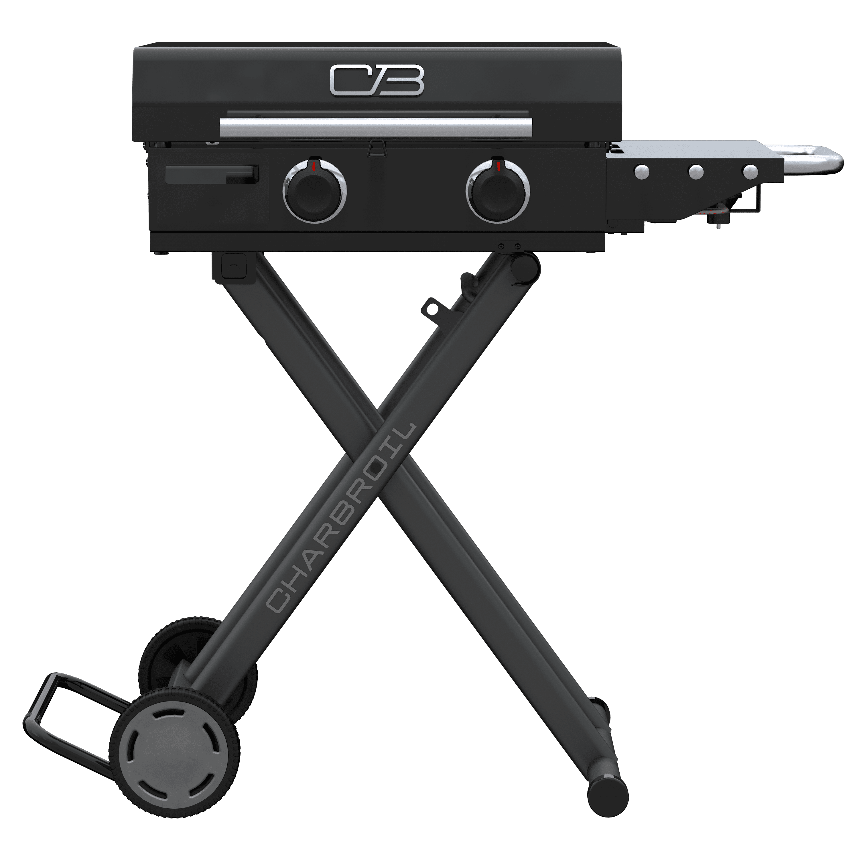 Charbroil¬Æ 22" Performance Series‚Ñ¢ Folding Cart 2 Burner Gas Griddle ...