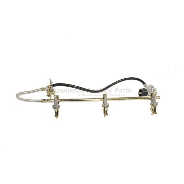 Charbroil 3 Burner Valve Manifold Hose Reg Sidebur G458J200W1 - Walmart.com