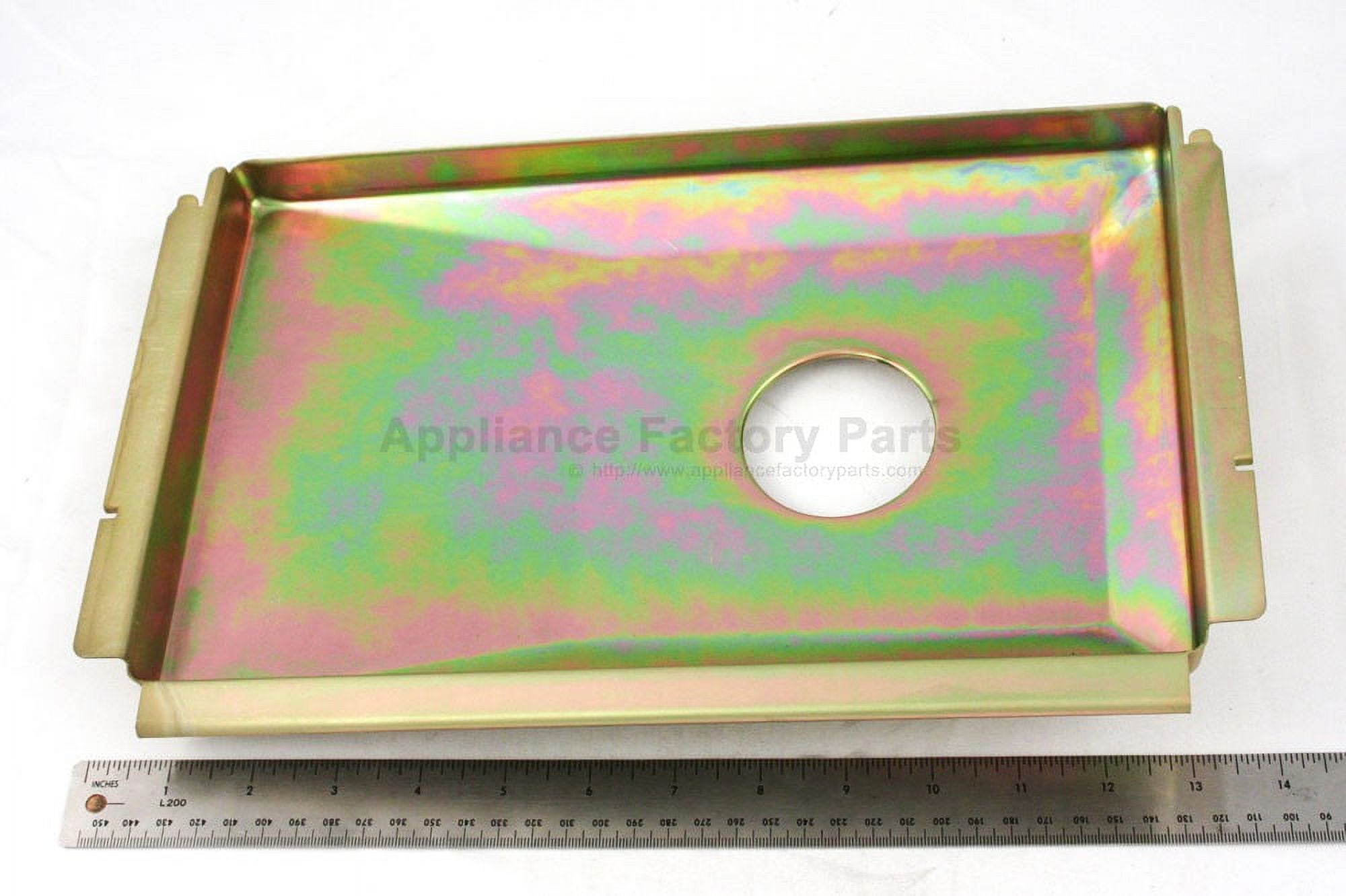 Charbroil Grease Tray Yellow chromate grease tray 7000042 - Walmart.com