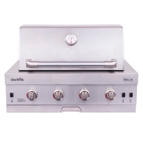 Charbroil® Medallion Series™ 4-Burner Built-in Gas Grill - Walmart.com