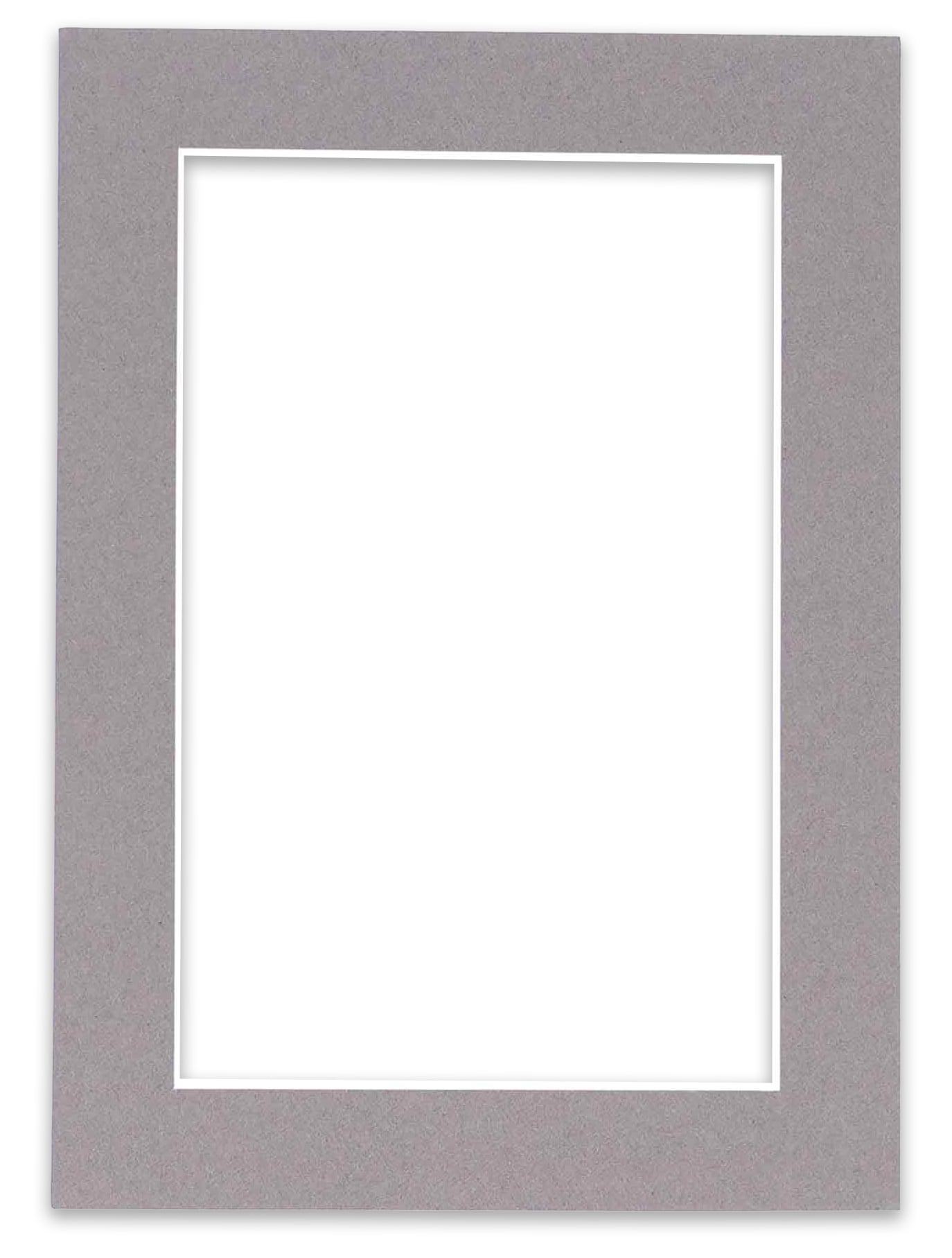 Charcoal 16x20 Picture Frame Mats with White Core for 11x14 Pictures ...