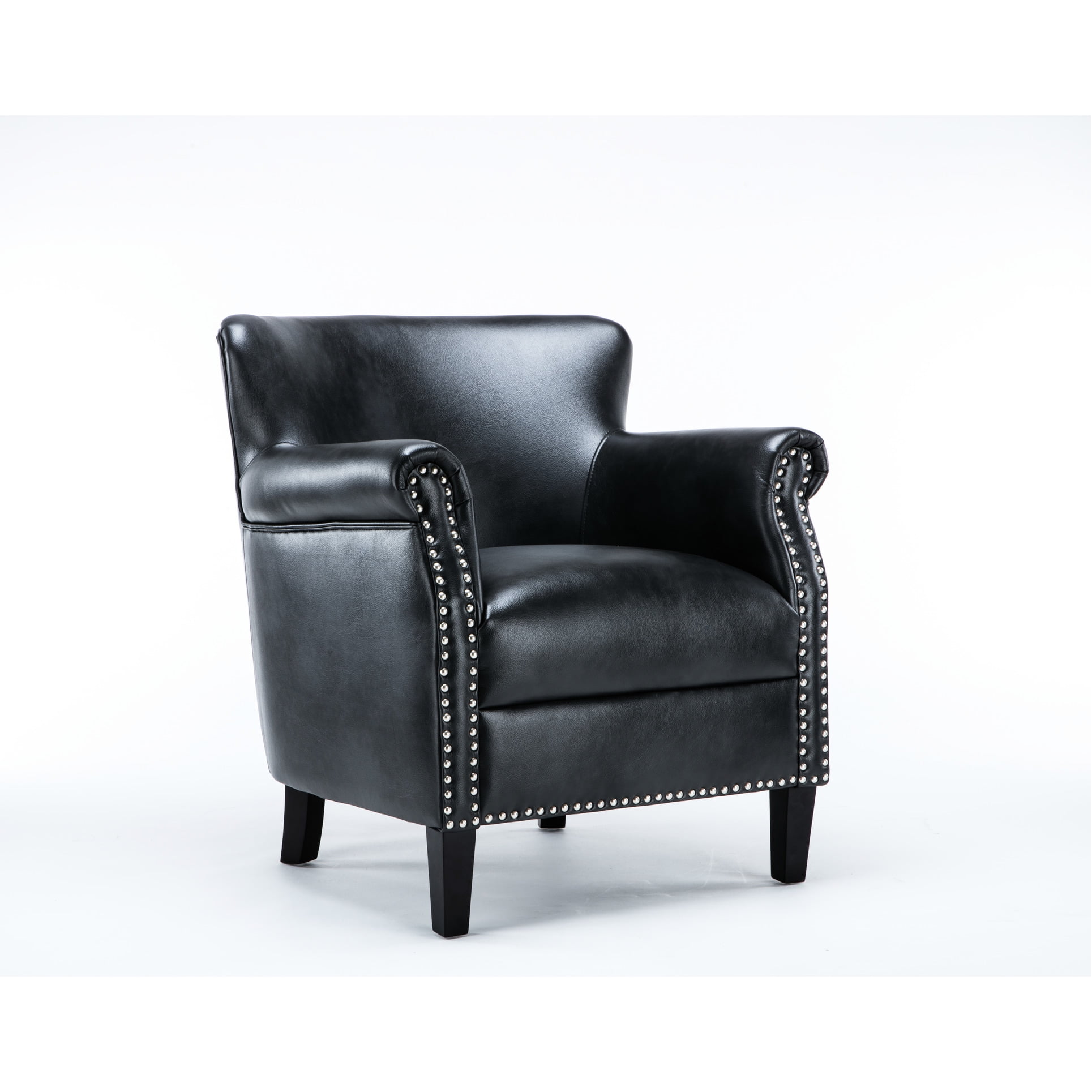 Charcoal Club Chair - 2.2 Density Foam, 31 In Package Dimensions ...