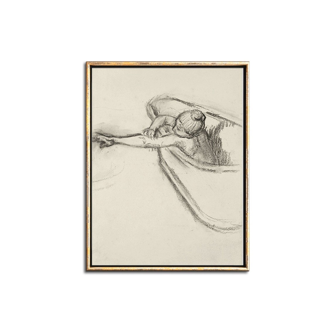 Charcoal Figure Drawing Bather Prints, Charcoal Drawing Of A Woman ...