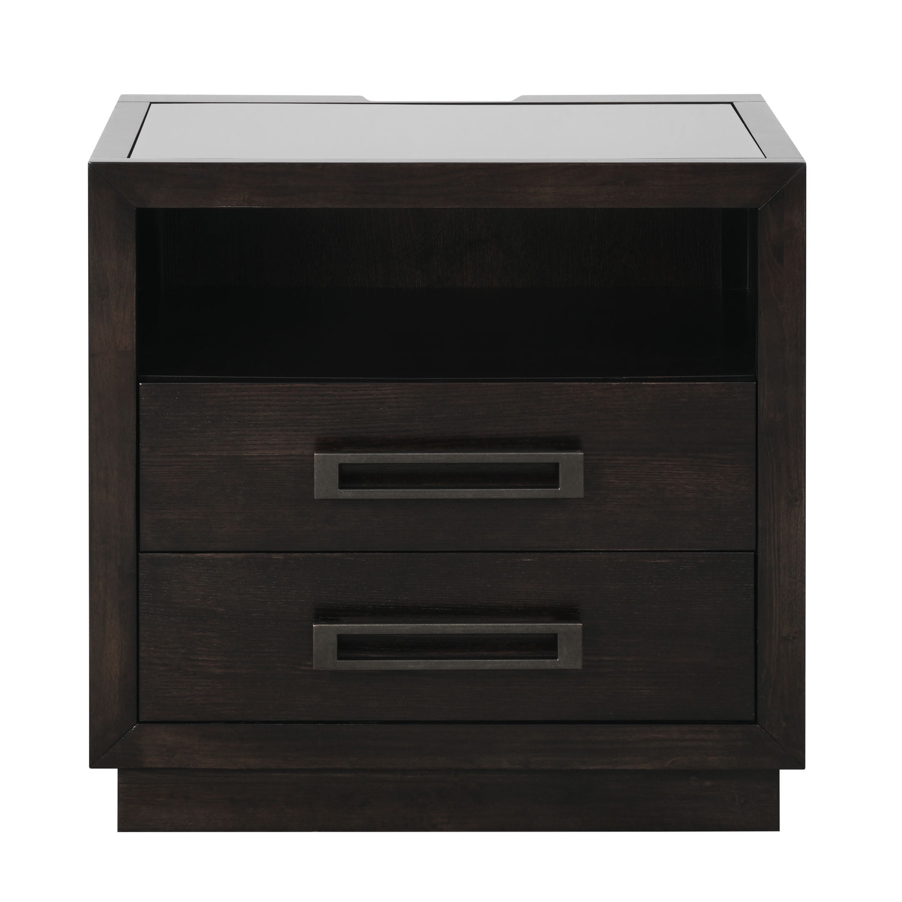 Charcoal Finish - Under LED & Power Socket - Bedroom Use - Modern ...