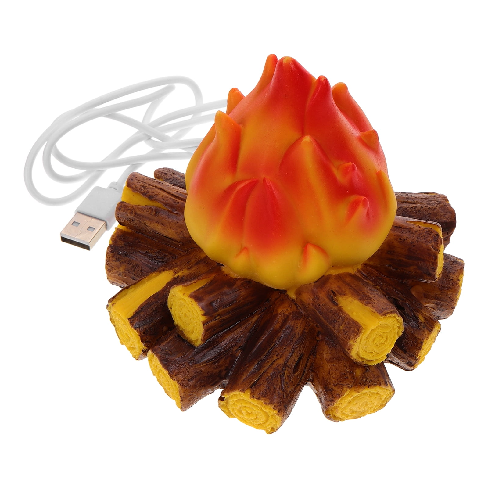 Charcoal Flame Ambient Light Candle LED Light Artificial Fire Fake ...