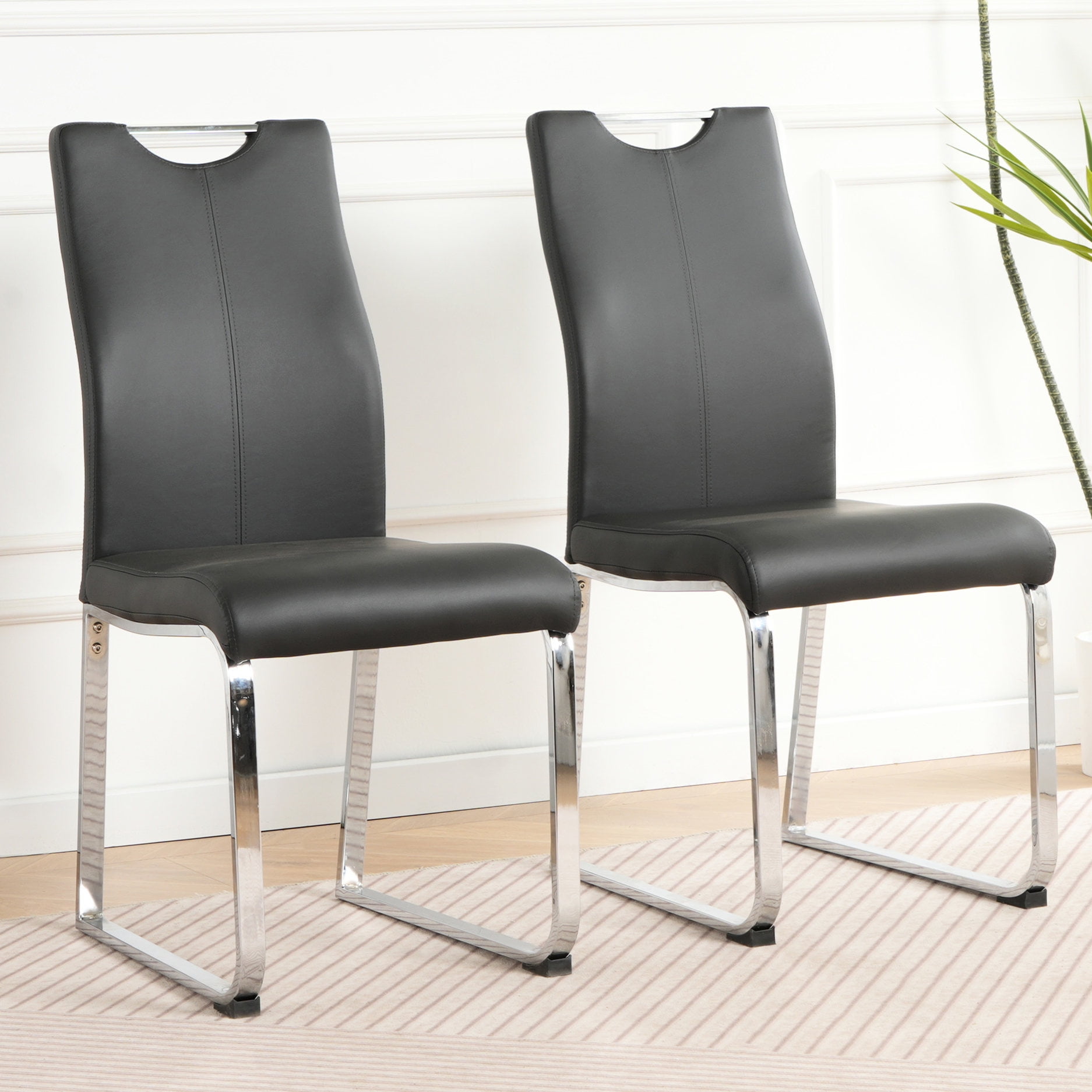 Charcoal Grey Chair+Elegant Curve Design”-“Bedroom Resting/Relaxing ...