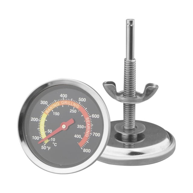 Oklahoma Joe's BBQ Grill Smoker Thermometer, Charcoal Grill Temp Gauge ...