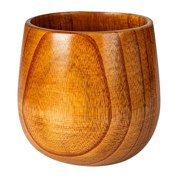 Charcoal Grilled Wooden Whiskey Glass & Wine Tumbler, Big Belly Non ...